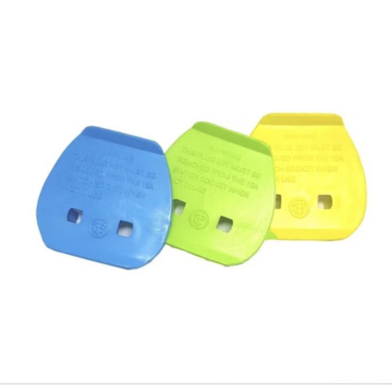 Plastic Safety Plug Key With Hole Socket 2 Pin 2 pin to 3 pin converter ...