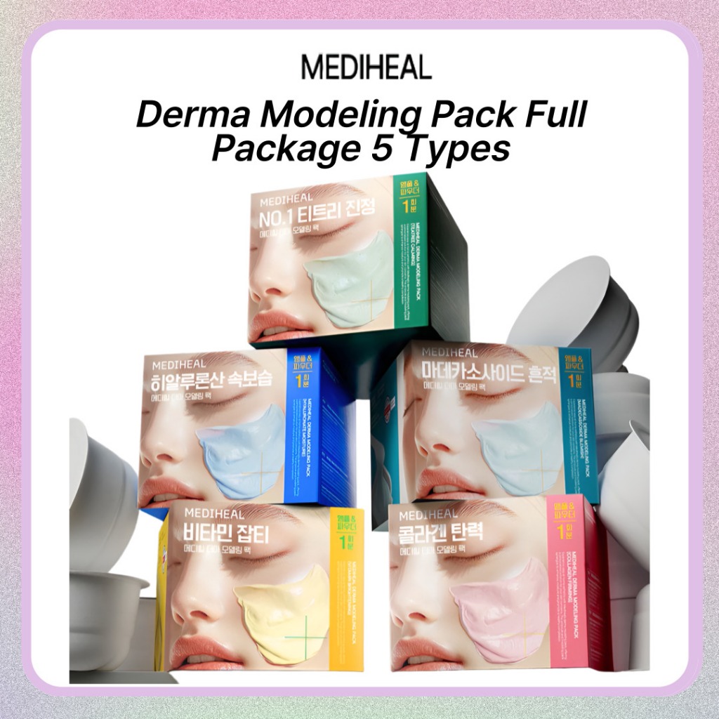 Mediheal Derma Modeling Pack Full Package 5 Types Korea Cosmetics ...