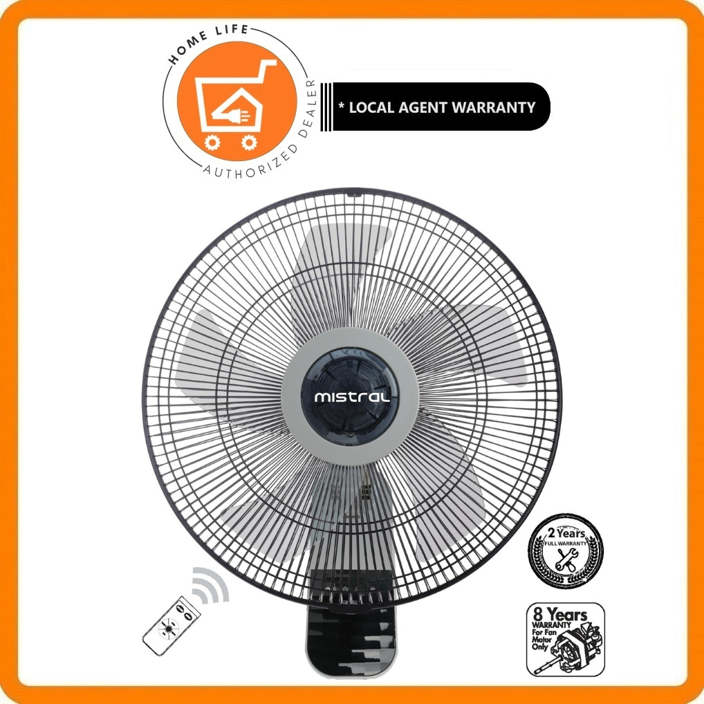 Mistral MWF4035DR Remote DC Wall Fan with Remote 16 Inch | Shopee Malaysia