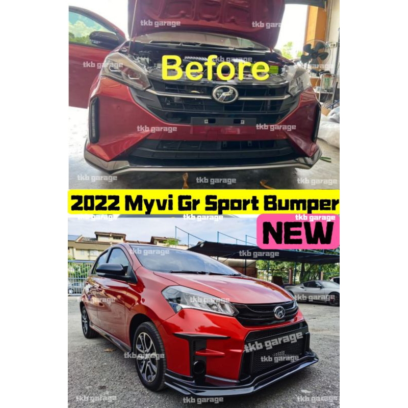 2022 Myvi gr sport bumper frp | Shopee Malaysia