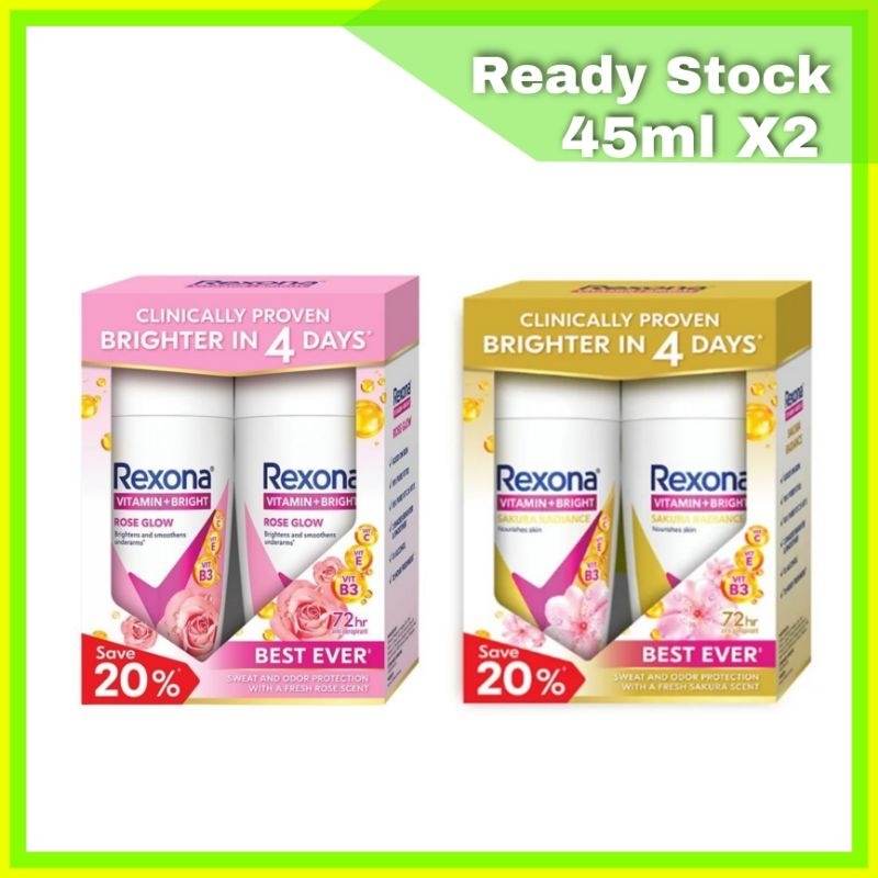 Rexona Women Advanced Brightening Roll On Deodorant Japanese Sakura ...