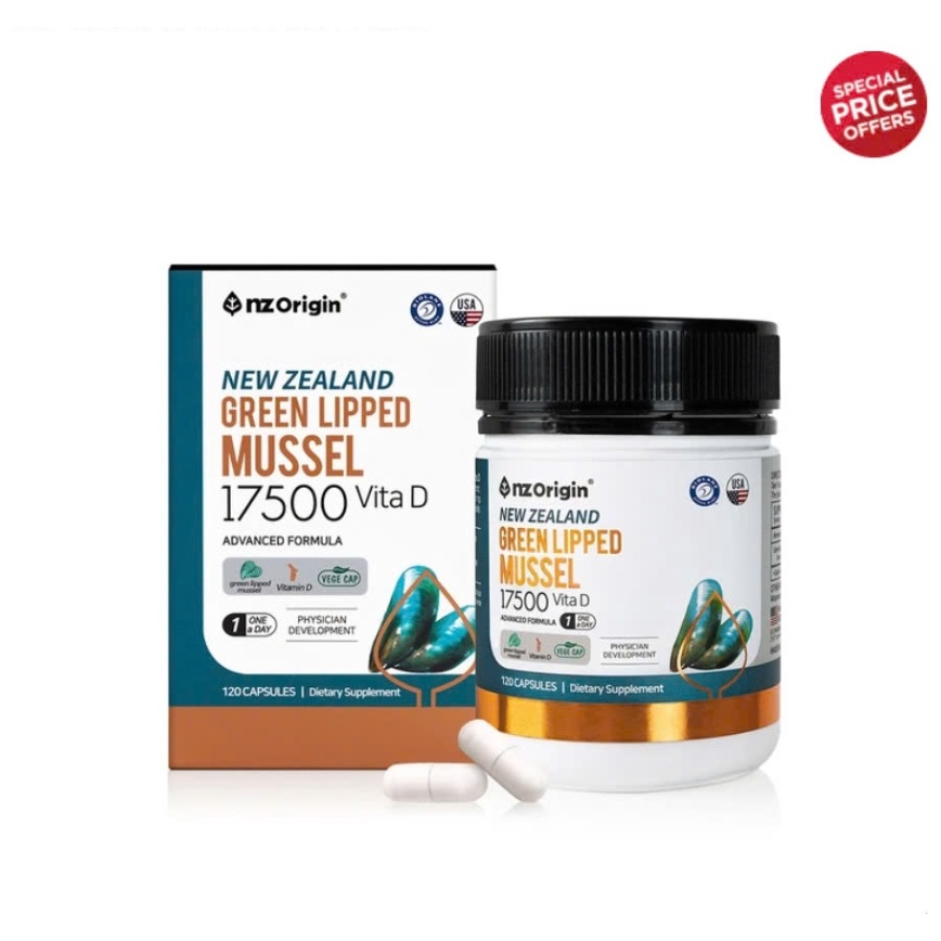 ( Costco Korea ) NZ Origin New Zealand Green Lipped Mussel 710 mg x 120 ...