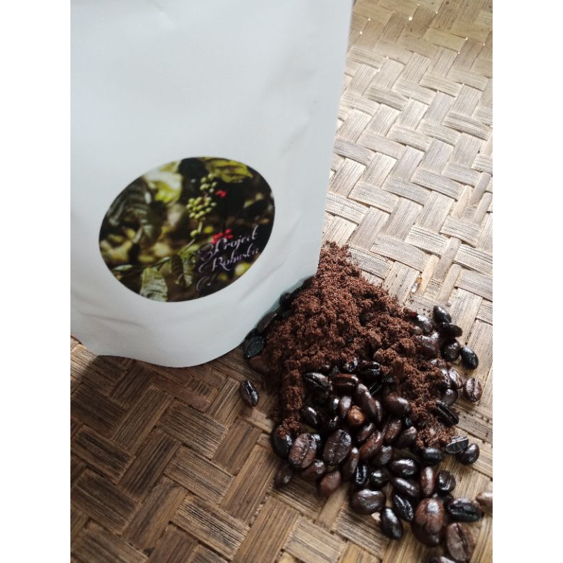 medium course grind robusta coffee beans(best for dripping coffee,moka pot) (ground bean)(100g ...