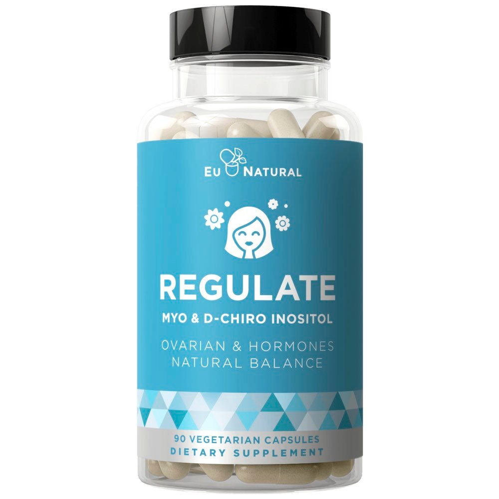 UNatural Regulate Myo & D-Chiro Inositol Vegetarian Capsules – 90 Count ...