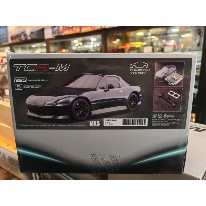MST TCR-M 1/10 Touring Car Kit w/MX-5 Body (Clear) | Shopee Malaysia