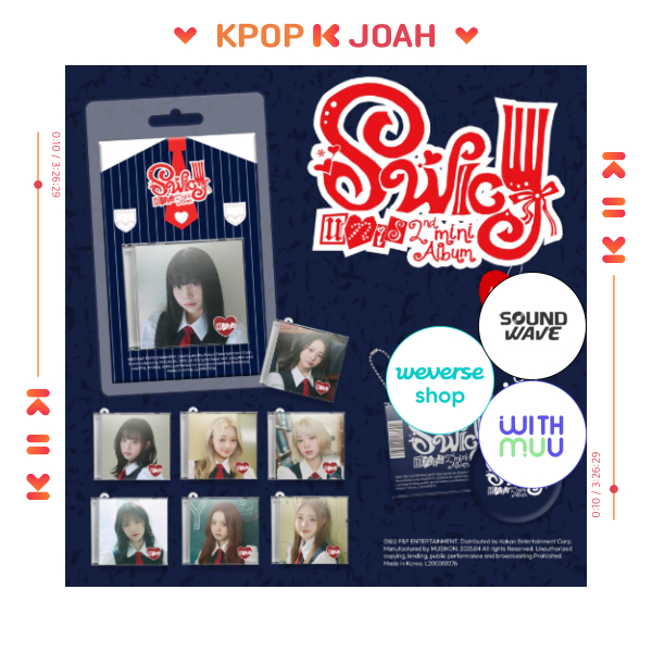[POB] (Keyring Ver.) UNIS [SWICY] 2nd Mini Album (16th Apr.2025) | Shopee Malaysia