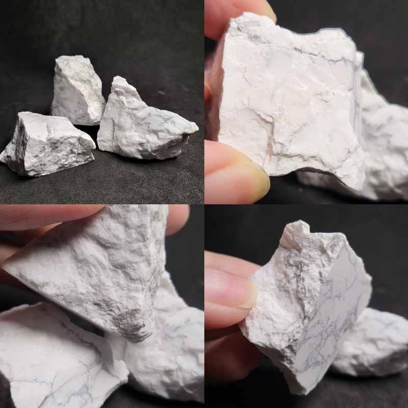 🔥Random Piece🔥One Piece of Unpolished Form of Mexico Raw Howlite Stone一 ...