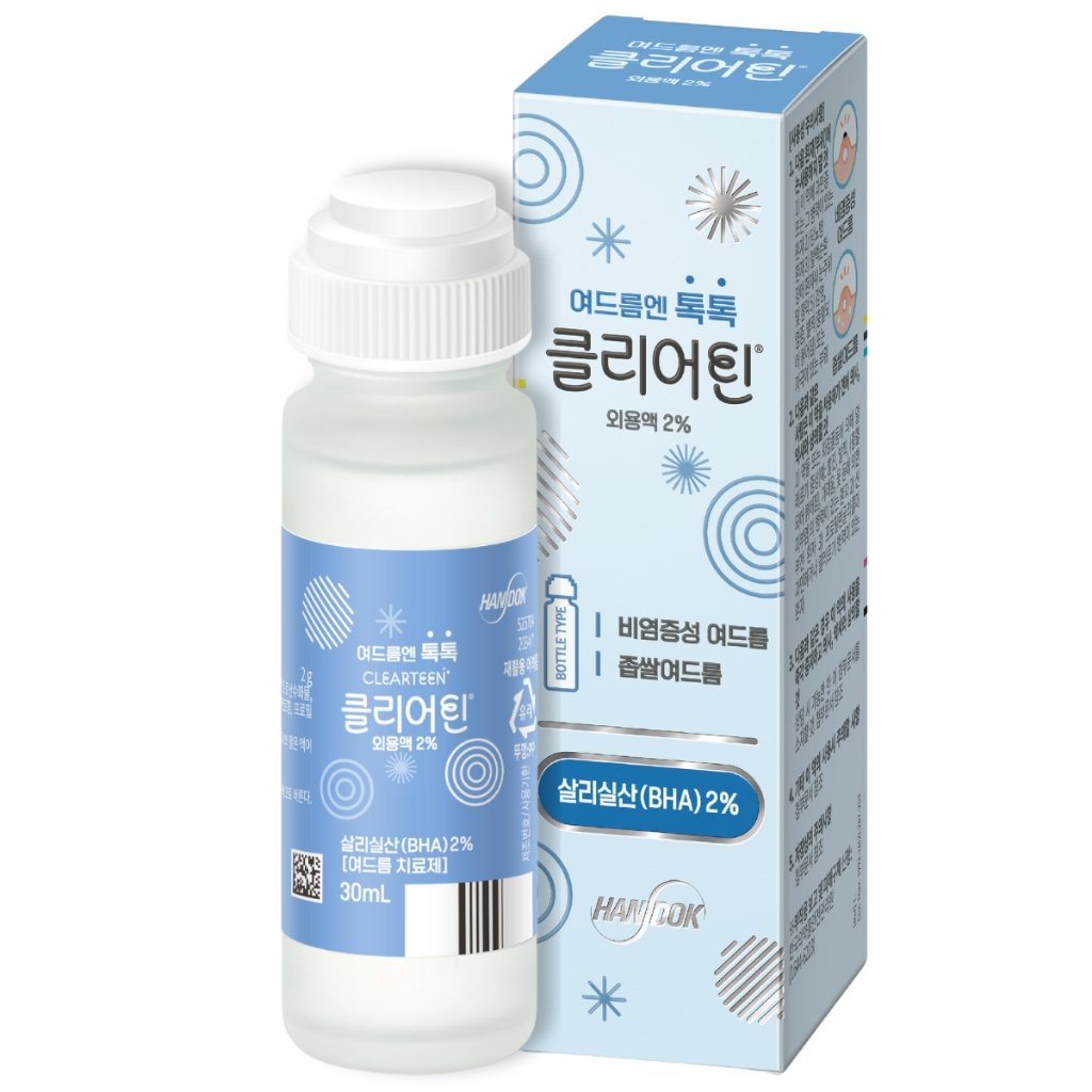 HANDOK CLEARTEEN 30ml Acne Blackhead Whitehead Spot Treatment BHA Salicylic acid / from Seoul ...