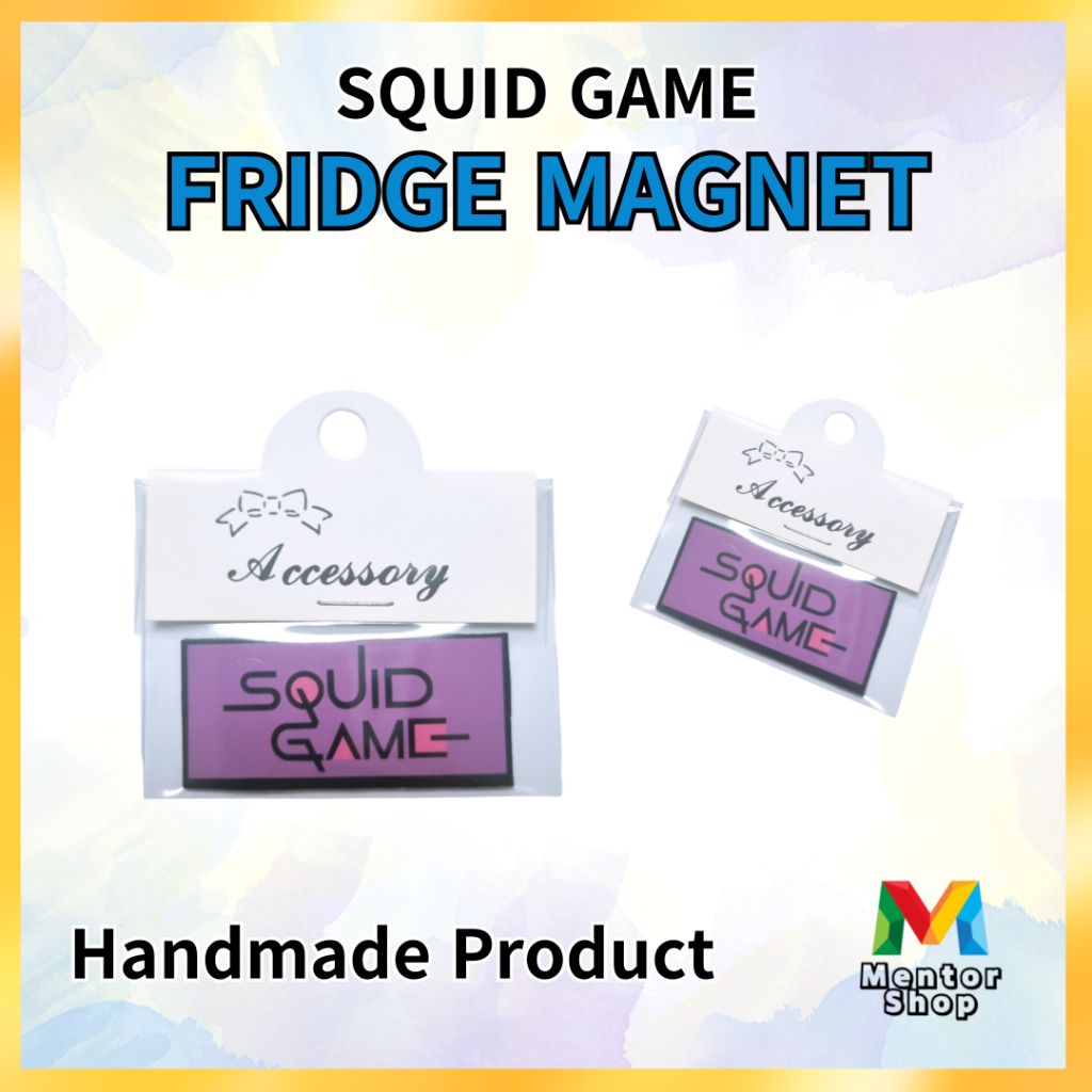 [Mentor Shop] Squid Game Fridge Magnet(Handmade) | Shopee Malaysia