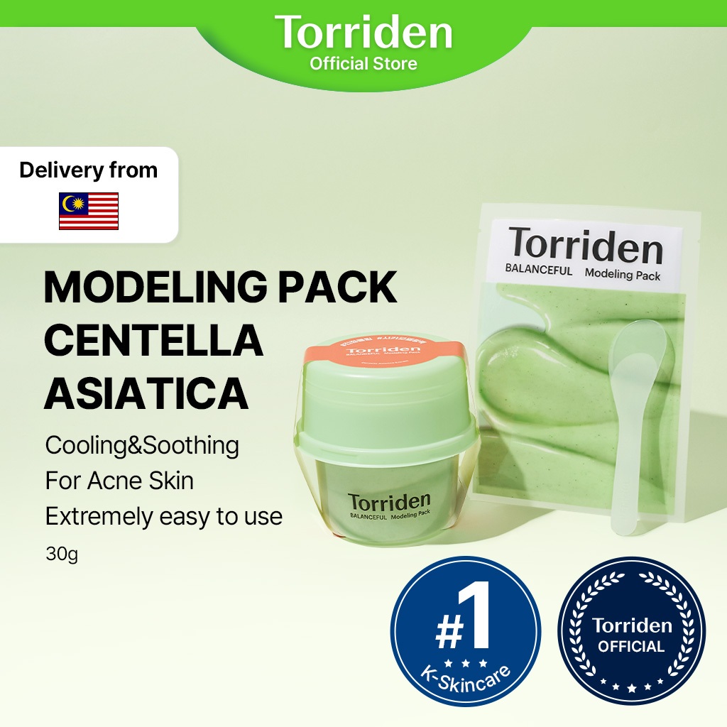 [Torriden Official] BALANCEFUL Cica Modeling Pack 30g | Shopee Malaysia