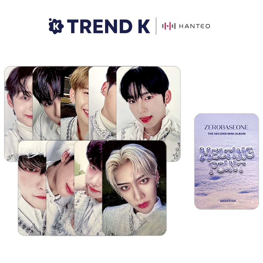 (Only POB) ZEROBASEONE - 2nd Mini Album [MELTING POINT] (MAKE STAR LUCK ...