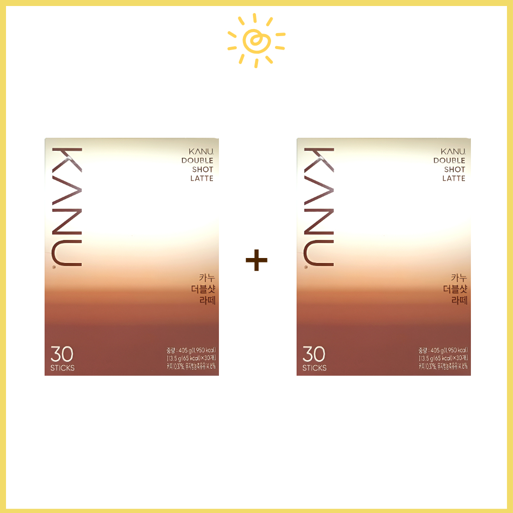 MAXIM KANU Double shot Latte 30 Sticks 2box | Shopee Malaysia