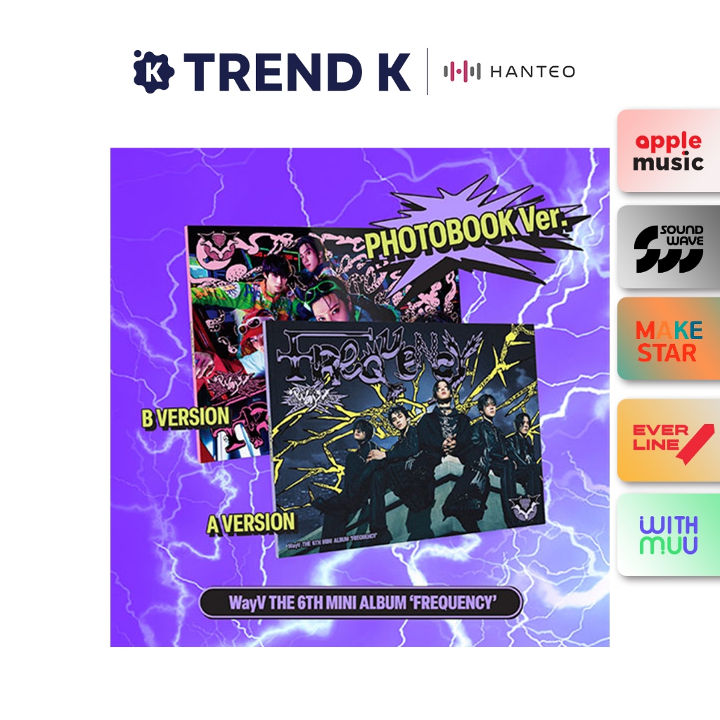 WayV - 6th Mini Album [FREQUENCY] (Photobook Ver.) | Shopee Malaysia