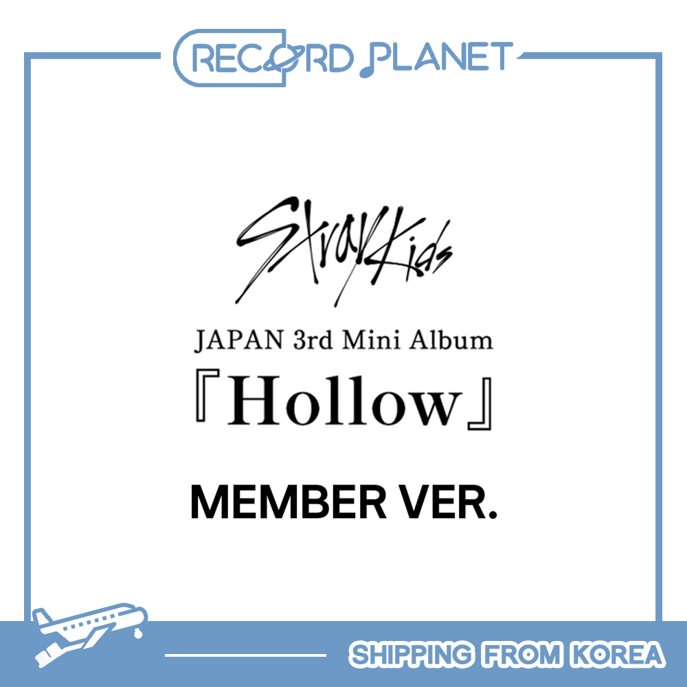 Stray Kids JAPAN 3rd Mini Album [Hollow] Fan Club LIMITED MEMBER ver. | Shopee Malaysia