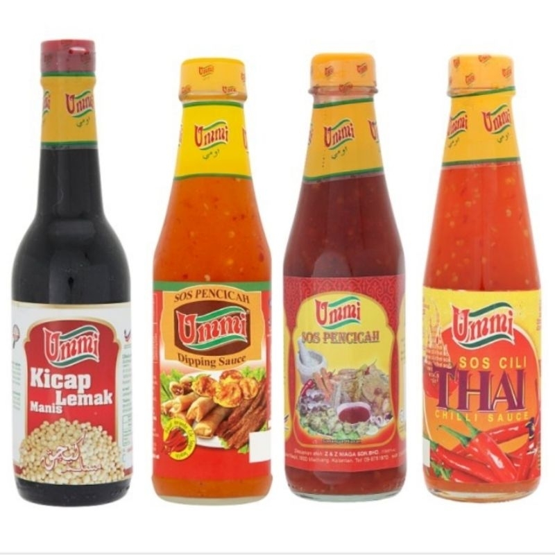 UMMI Sos Cili Thai 340g | Sos Pencicah 340ml | Sos Pencicah Cili Segar ...