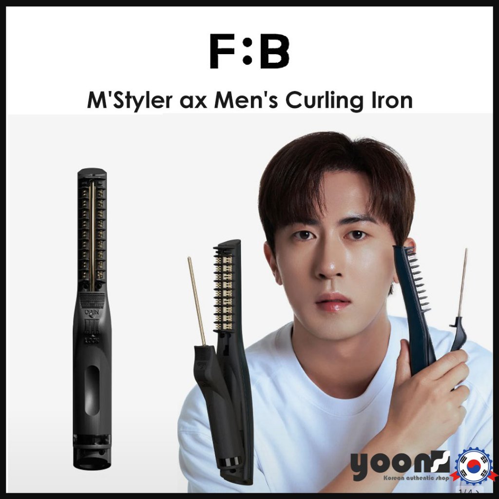 [F:B] FOR BEAUT M'Styler ax Men's Curling Iron_From Korea | Shopee Malaysia