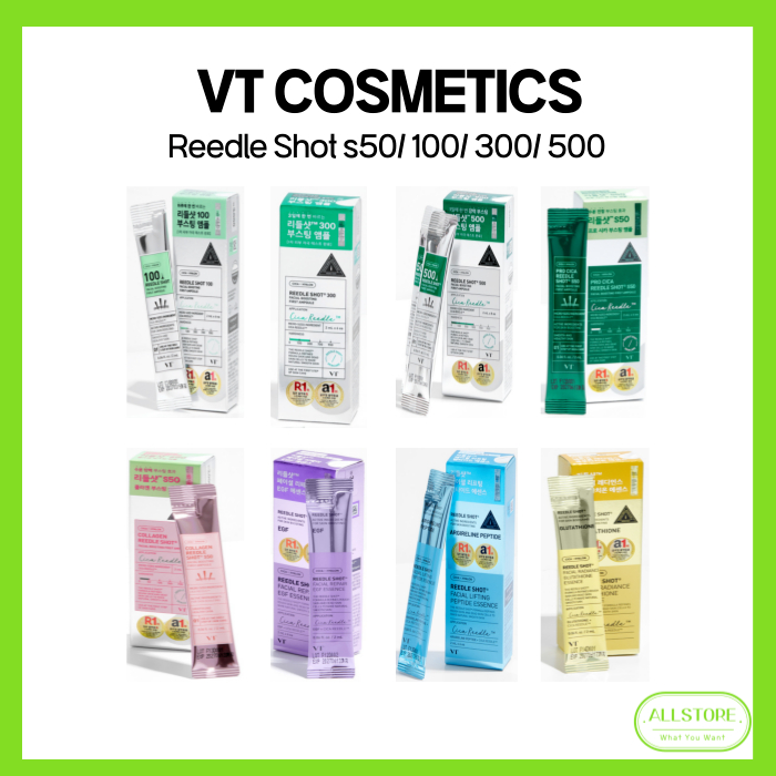[Daiso X VT] Reedle Shot Facial Boosting First Ampoule S50, 100, 300, 500 Shit from Korea ...