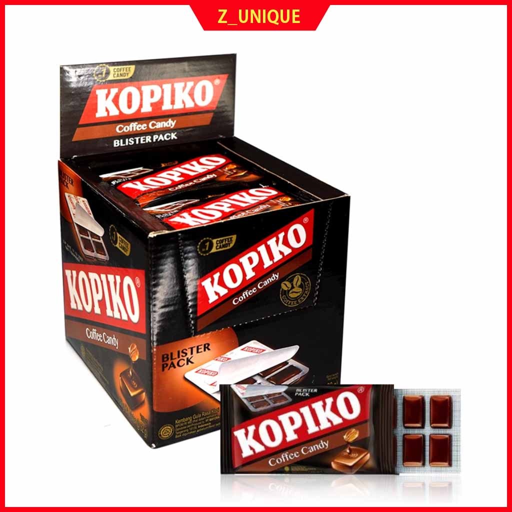 Kopiko Coffee Candy Blister Pack 32g(24pcs) – Java Real Coffee Extract ...