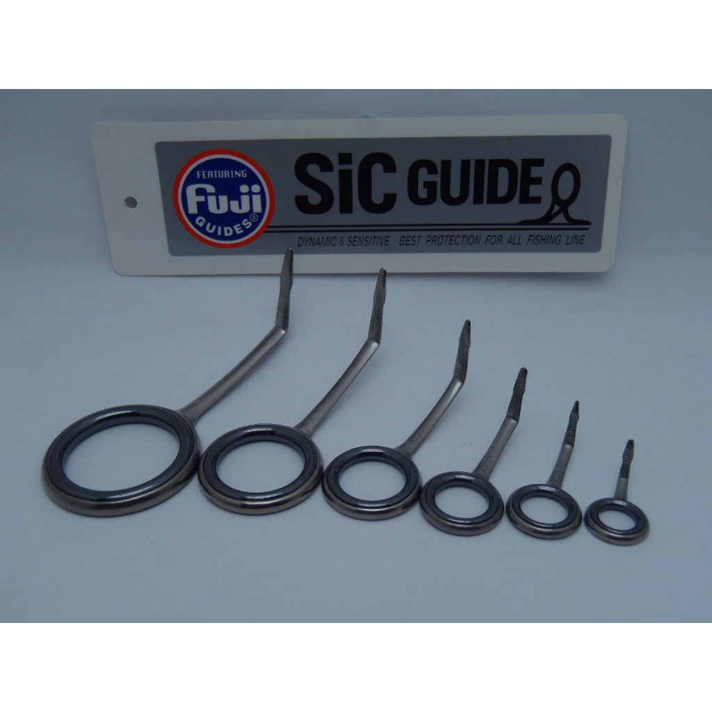 Fuji Titanium T-ATSG Ultra Light SIC Ring Guide For Fishing Rod ...