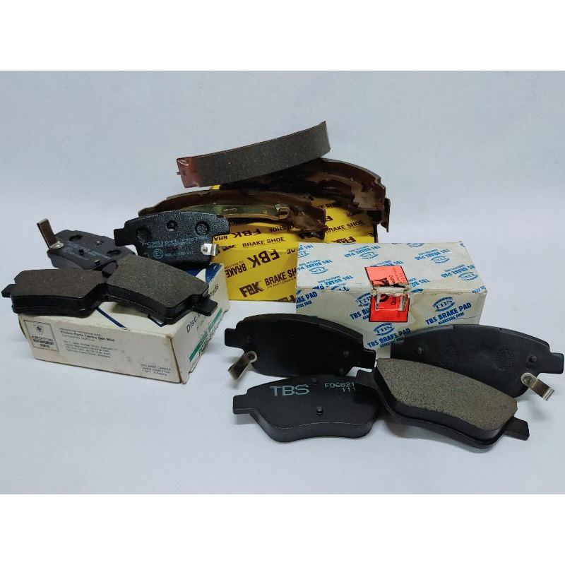 PROTON GEN2 PERSONA SATRIA NEO IRIZ FRONT REAR BRAKE PAD & BRAKE SHOE ...
