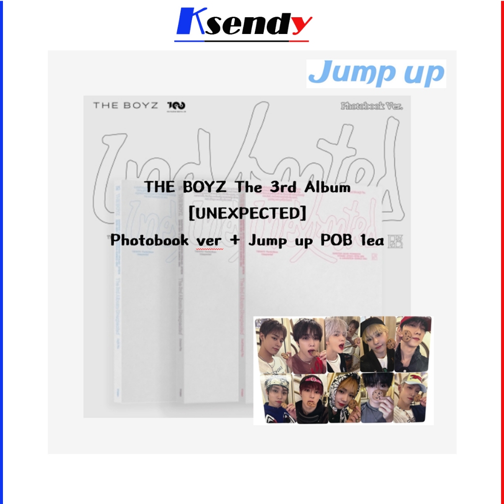 THE BOYZ The 3rd Album [ UNEXPECTED ] Photobook ver + Jump up POB ...