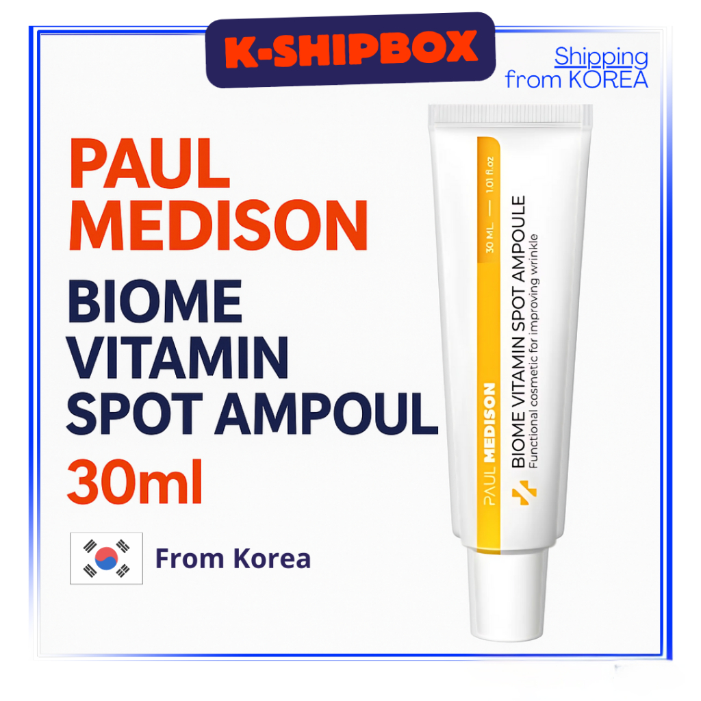 [PAUL MEDISON] Biome Vitamin Spot Ampoule 30ml | Anti-Wrinkle, Vitamin ...