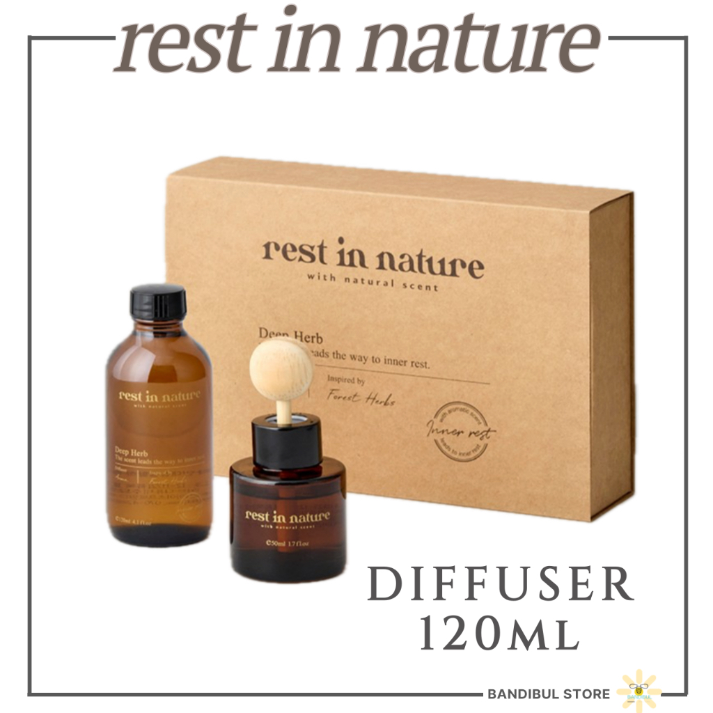 [rest in nature] diffuser 120ml | Shopee Malaysia