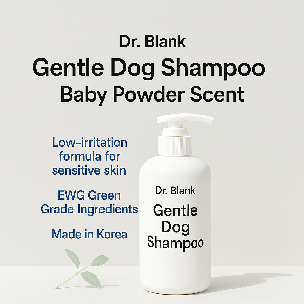 Dr. Blank Gentle Dog Shampoo Baby Powder Scent, 500ml | Shopee Malaysia