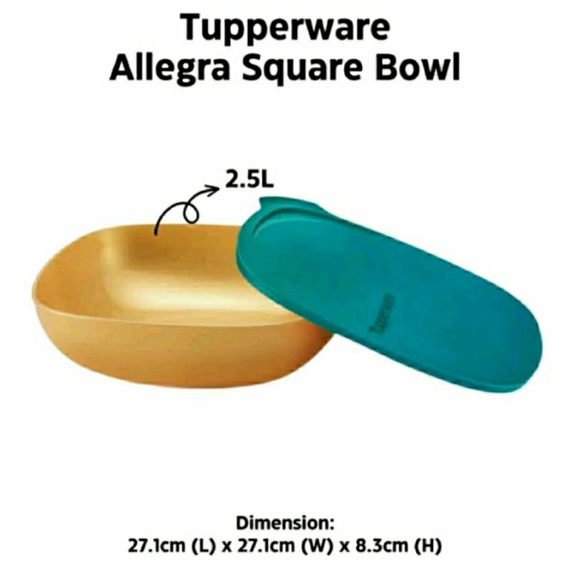 🔥Offer Now🔥Tupperware Allegra Bowl / Allegra Peas Tray | Shopee Malaysia