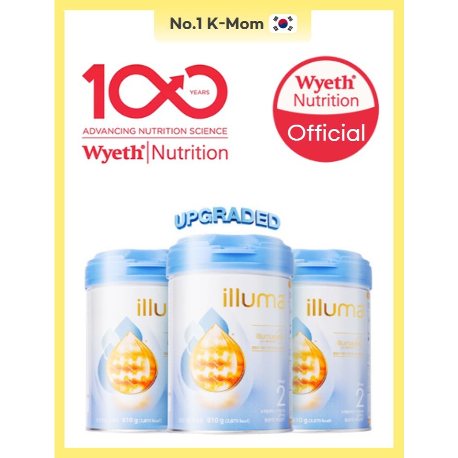 [Wyeth Nutritionals] ILLUMA Milk Formula Stage 2 810g | Shopee Malaysia