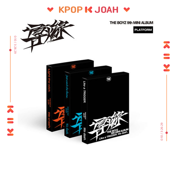 (PLATFORM ver.) THE BOYZ [TRIGGER] 9th MINI ALBUM (29th Oct.2024 ...