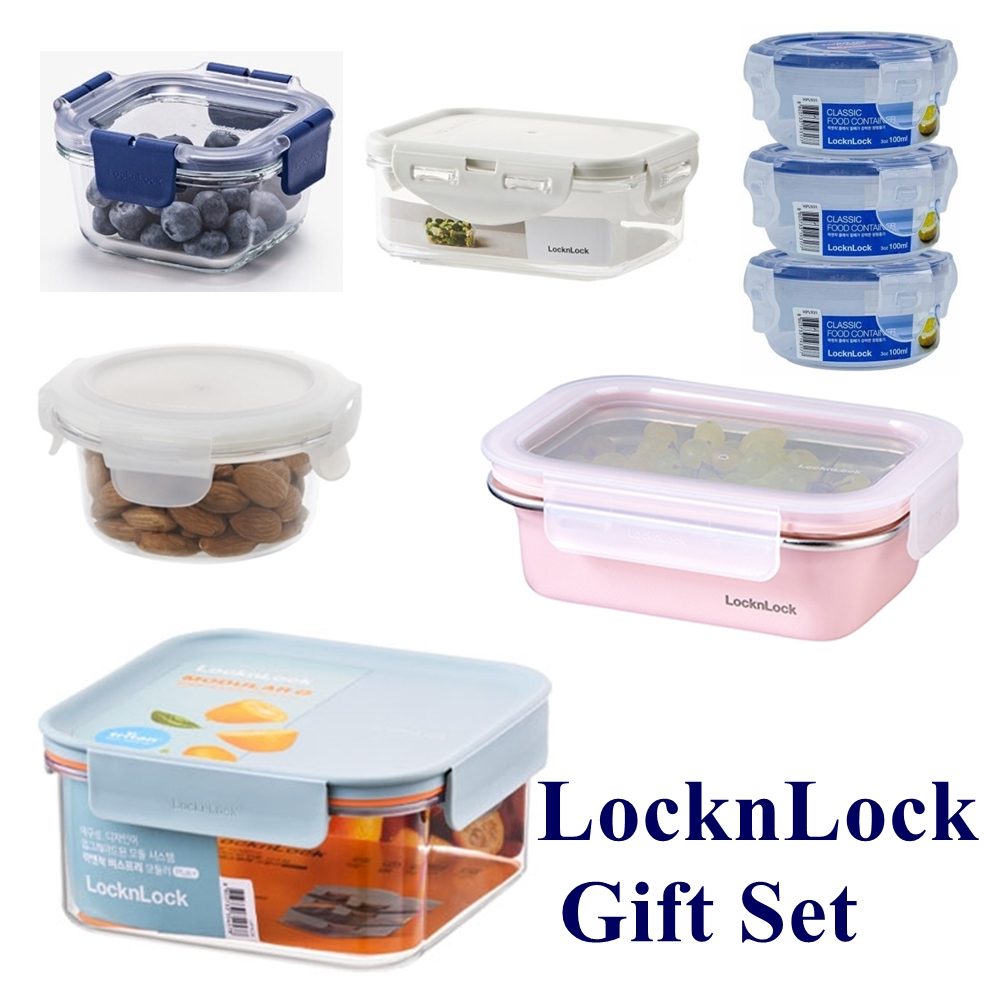 Limited Stock Sale Event LocknLock Gift Set Bisfree Modular Plus ...