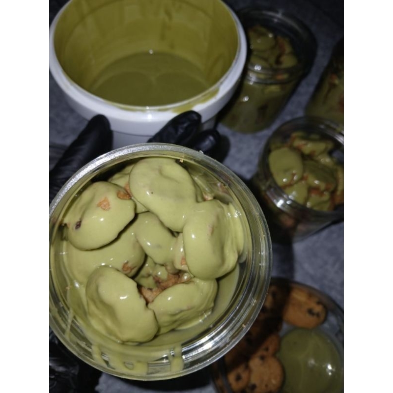 chocojar terpilih paling sedap, matcha,white coklat, coklat milk ...