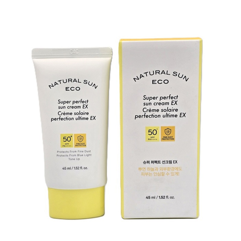 [THE FACE SHOP] Natural Sun Eco Super Perfect Sun Cream EX SPF50+ PA ...