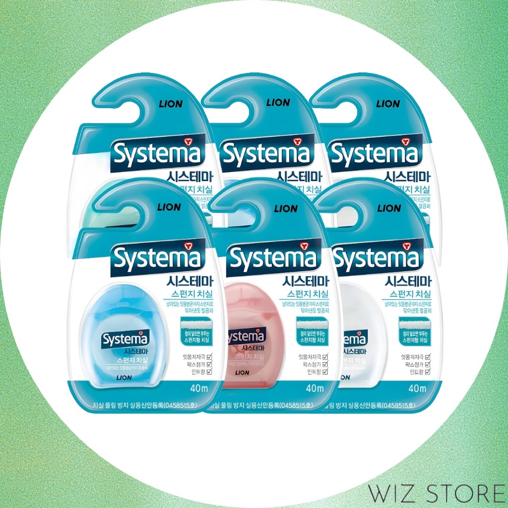 [Lion] Systema 3D Expandable Floss 40M / Dental Floss | Shopee Malaysia