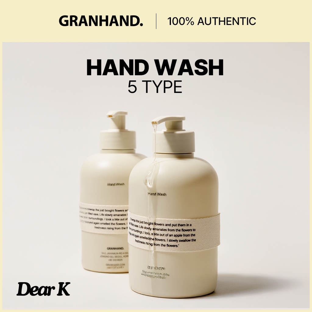 [GRANHAND] Hand Wash 5 Type 450 ml | Shopee Malaysia