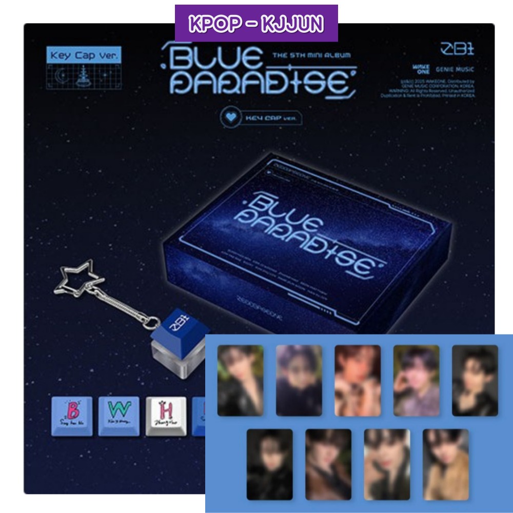 (POB)ZEROBASEONE - The 5th Mini Album [BLUE PARADISE] (Key Cap Ver.) | Shopee Malaysia