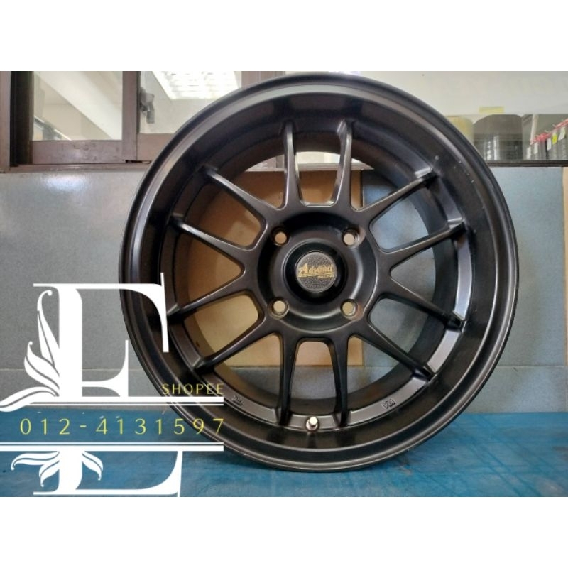 USED SPORT RIM 15 INCH RM880 ADVANTI PERSONA IRIZ SAGA VVT LIVINA (Kena ...