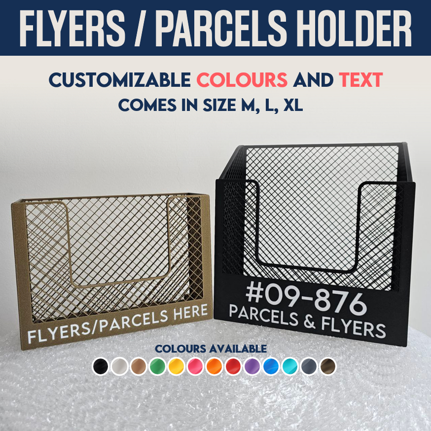 [SG LOCAL] Flyer Holder/Parcel Basket/Leaflet/Paper/Brochure/Tray ...