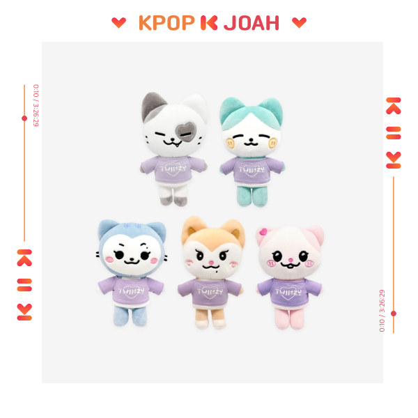 (PLUSH ORIGINAL DOLL) ITZY X TWINZY [MIDZY'S CELLS] OFFICIAL MD (17th ...