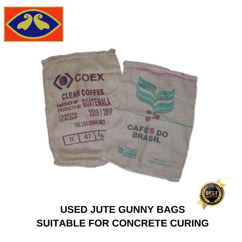 USED COFFEE GUNNY SACKS / JUTE BAG - SIZE : 26”x40” (LOAD 25KG ...