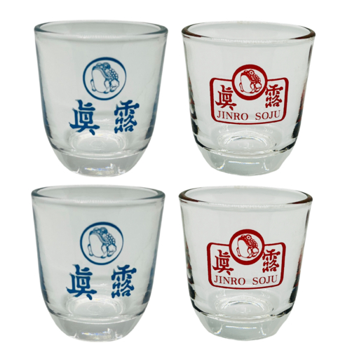Korean Soju Shot Glasses 50ml Soju Glass [Set of 4] / Jinro is back ...
