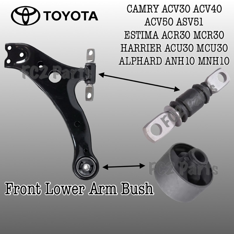 OEM Thailand 1set 4pcs Toyota Camry ACV30 ACV40 ASV51 Harrier ACU30 Estima ACR30 Alphard ANH10 ...