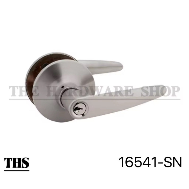 NELON Tubular Lever Door Lock 16541 (Entrance / Bedroom Door / Room Door Lock / HDB Door Lock ...