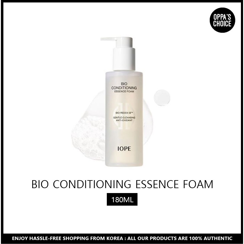 IOPE BIO CONDITIONING ESSENCE FOAM 180ml | Shopee Malaysia