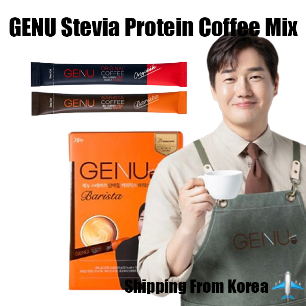 [GENU] Stevia Protein Coffee Mix 10T No Box Korean Coffe Mix｜Original ...