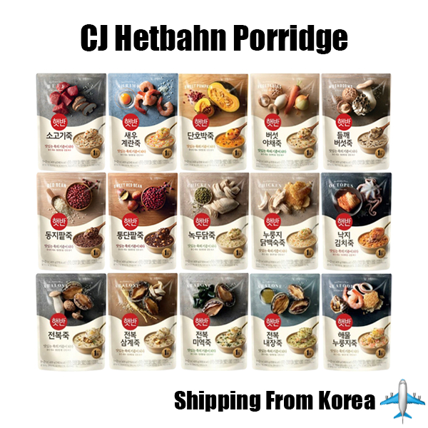 [CJ Cheiljedang] Hetbahn Porridge 420g Korean Food | Shopee Malaysia