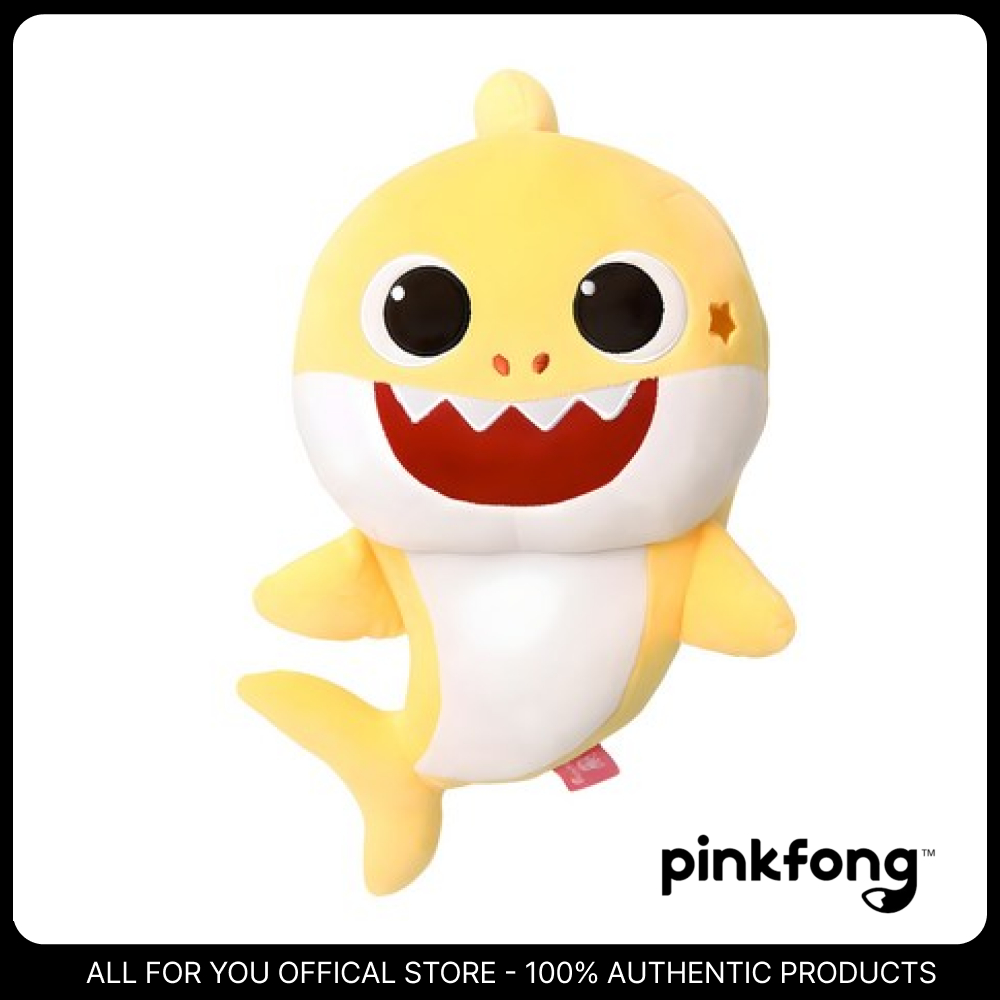 [PINKFONG] Baby Shark Sound Plush Doll (Sing & Snuggle) | Shopee Malaysia