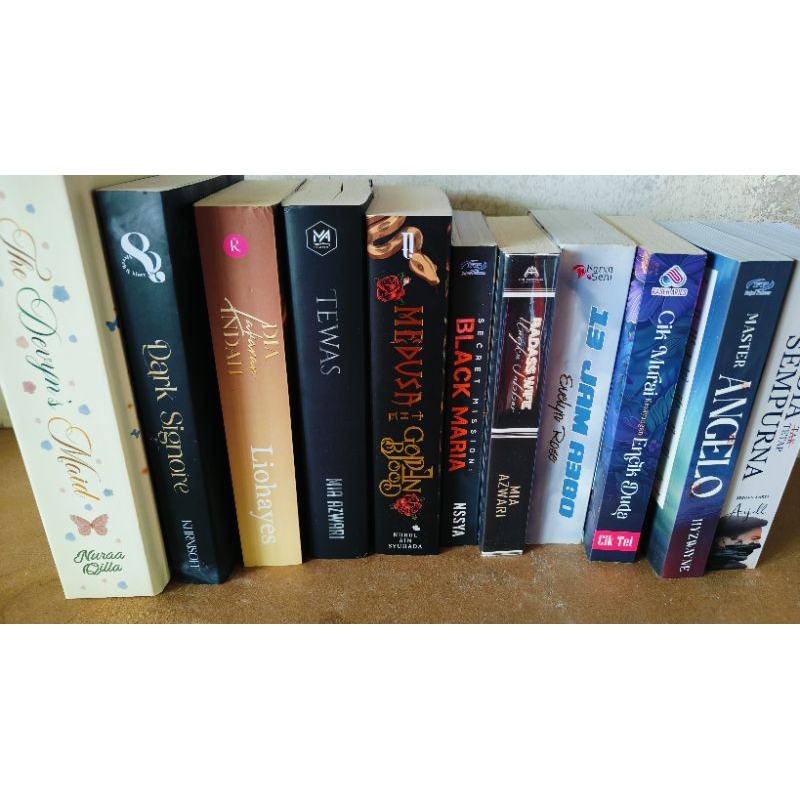 Preloved Novel Malay Shopee Malaysia