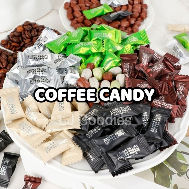 30pcs Rich Aroma Bean Coffee Candy / Latte Hazelnut Espresso Matcha ...